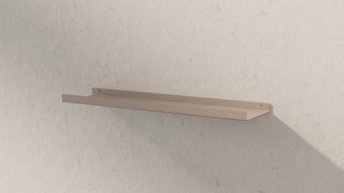 Wandplanken beige voor een rustige en warme woonkamer | Kunst van Staal