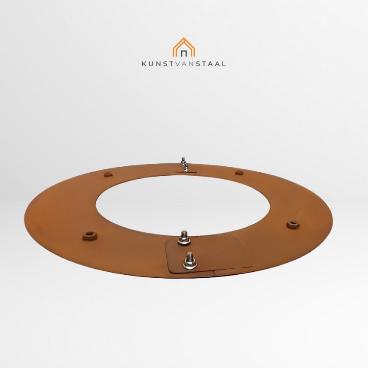 Boomring cortenstaal 100 cm – Kunst van Staal
